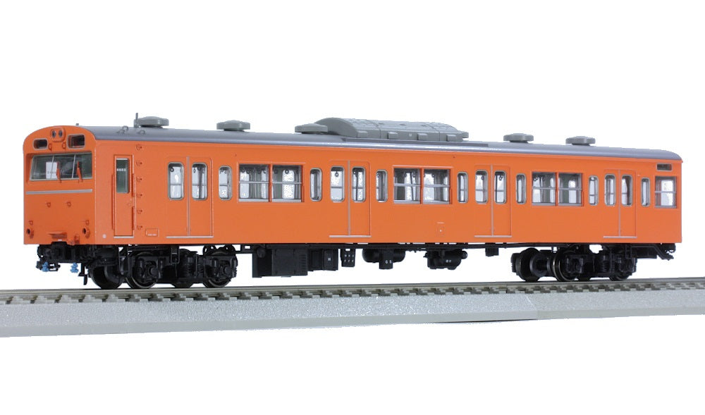 天賞堂 [55011] 103系 通勤電車 高運転台 ATC オレンジ 基本4輌セット (1:80 16.5mm/HOゲージ 動力車あり ...